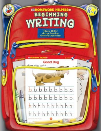 Homework Helper / Workbook PreK-G1 : Beginning Writing - My Gifted Child