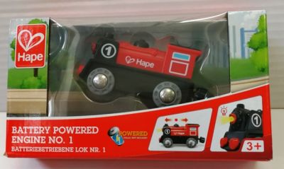 Wooden Railway & Trains - Battery Powered Engine - My Gifted Child