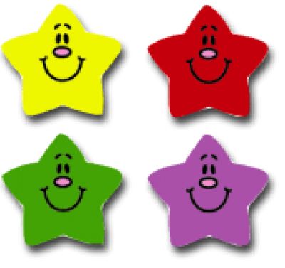 Chart Seals - Smiling Stars [CD-2175] - My Gifted Child