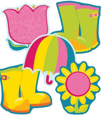 Colourful Cut-Outs / Assorted Designs - Spring Mix - My Gifted Child
