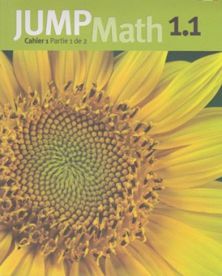 JUMP Math 1.1 Cahier 1 Partie 1 de 2 (French Math Workbook Grade 1 ...