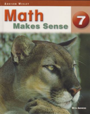 Math Makes Sense Text Book 7 [9780321235367] - My Gifted Child