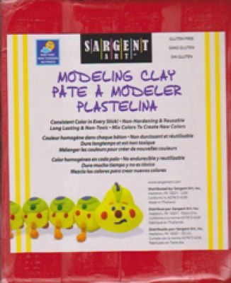 Modeling Clay - Red [042229240201] - My Gifted Child
