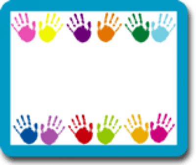 Name Tags - Handprints #CD9413 [CD-9413] - My Gifted Child