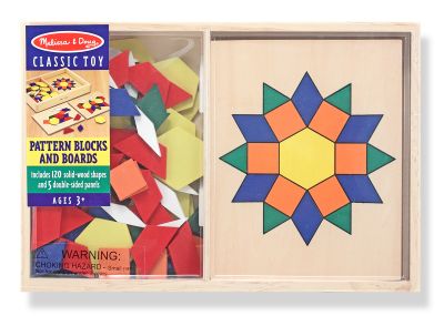 M&D Pattern Blocks & Boards - My Gifted Child