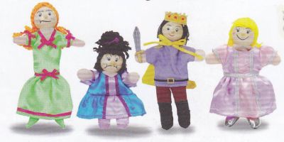 Tellatale Finger Puppets - Cinderella Set [5034309109701] - My Gifted Child
