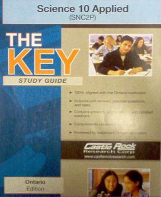 The KEY Study Guide Science 10 Applied [9781553719458] - My Gifted Child